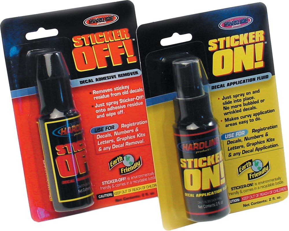 Amazon.com: Hardline Products Sticker-Off! Decal Removal Fluid, 16 ...