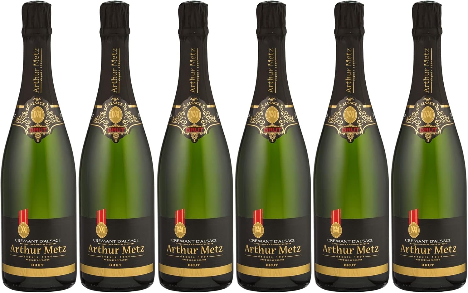 Arthur Metz - Crémant d'Alsace - Dry - Sparkling Wine - 6 x 75 cl ...