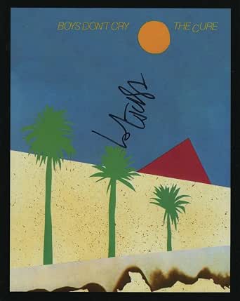 Lol Tolhurst drummer of The Cure REAL hand SIGNED 8x10 Photo #5 COA at ...