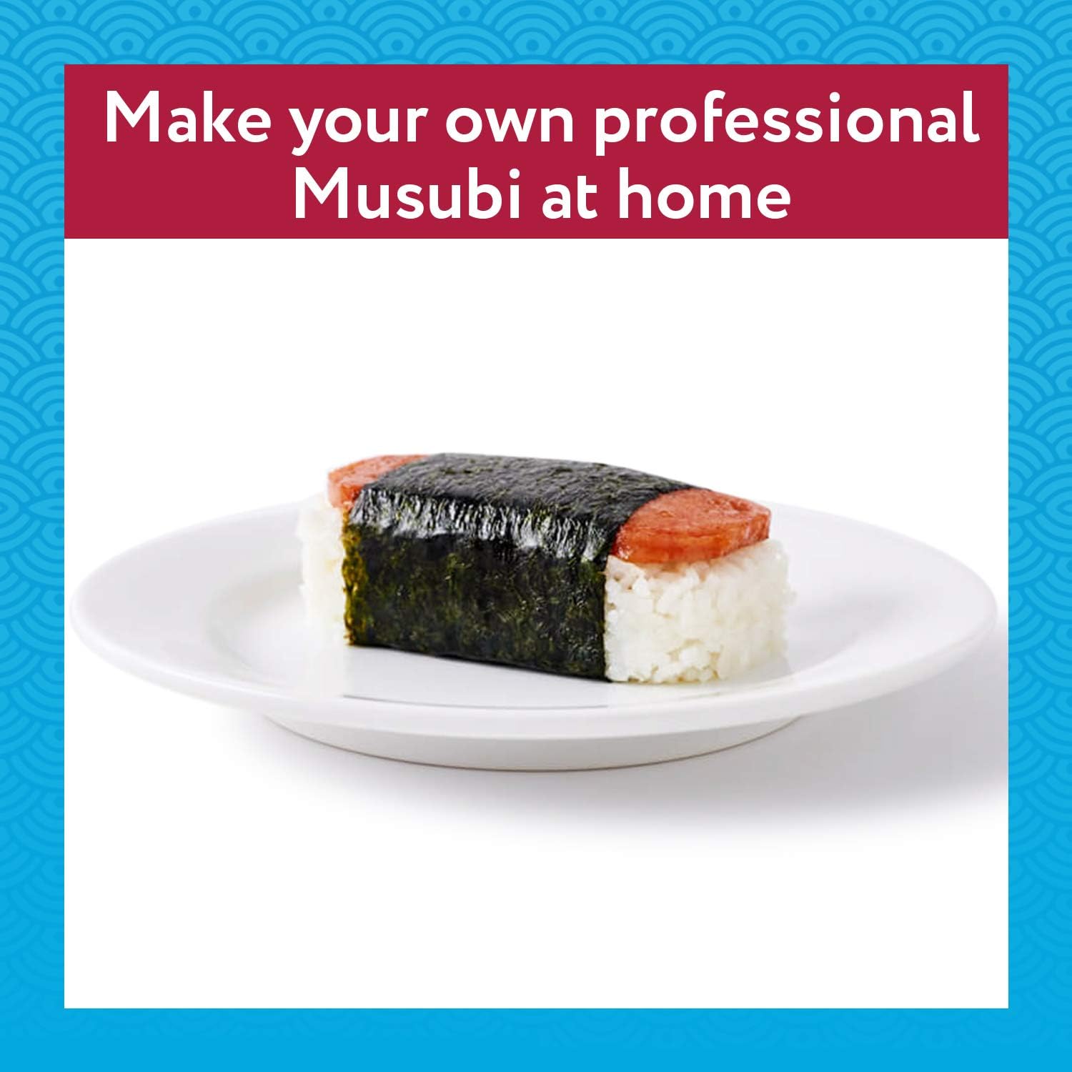 Buy 2 Pack] Musubi Maker Press - No BPA, Non-Stick Sushi Making Kit ...
