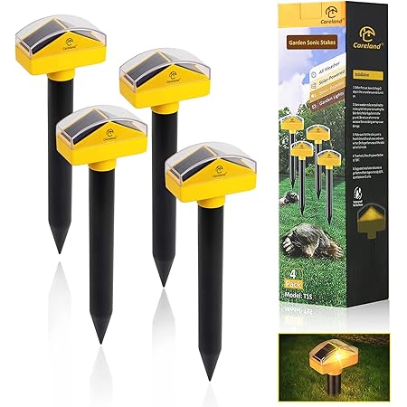 Amazon.com: Bonide (BND61121) - Molemax Sonic Spike Repeller, Solar ...