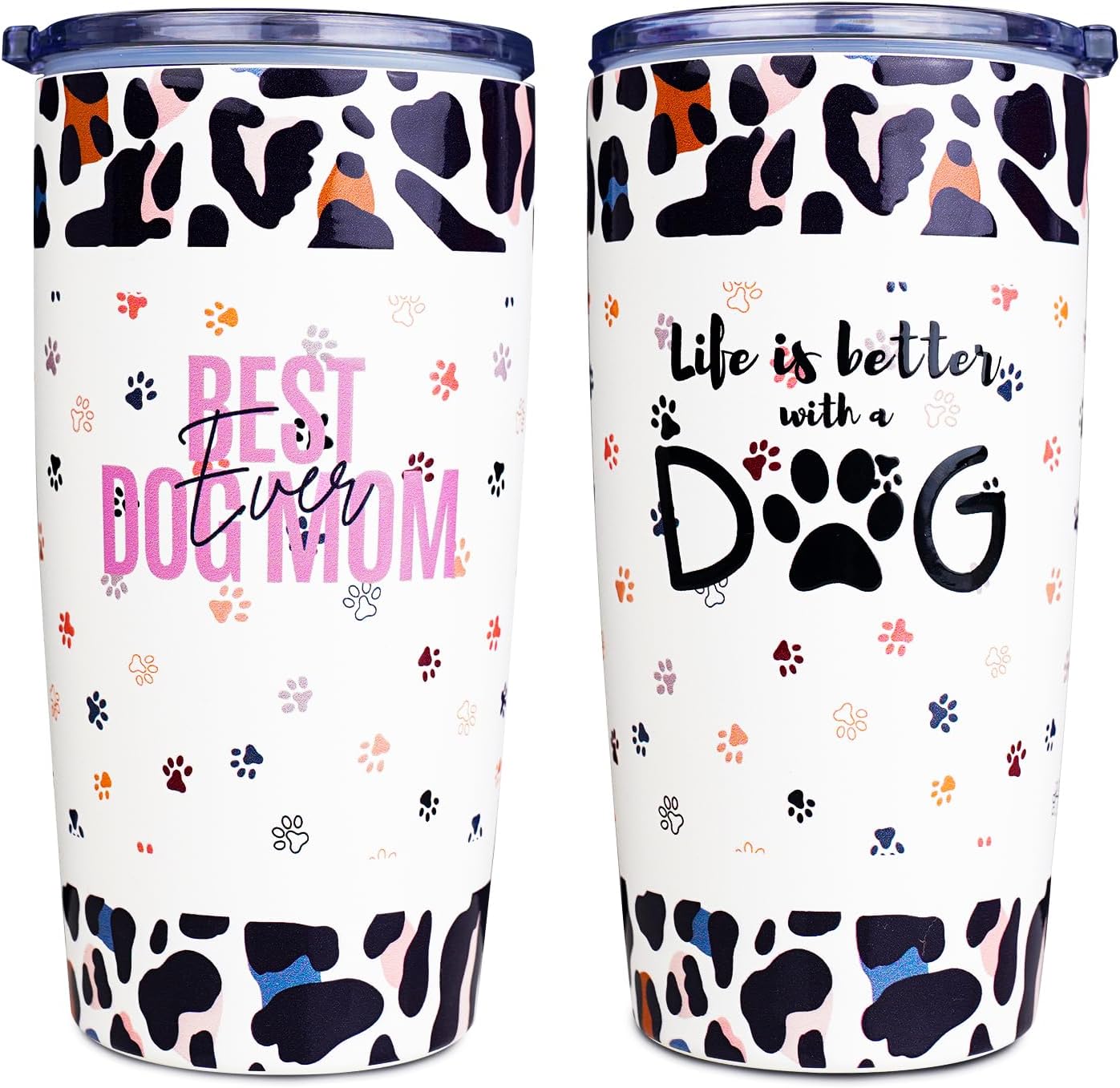 Amazon.com: ONEHAUS Dog Mom Gifts For Women - Dog Mom Tumbler Gifts ...