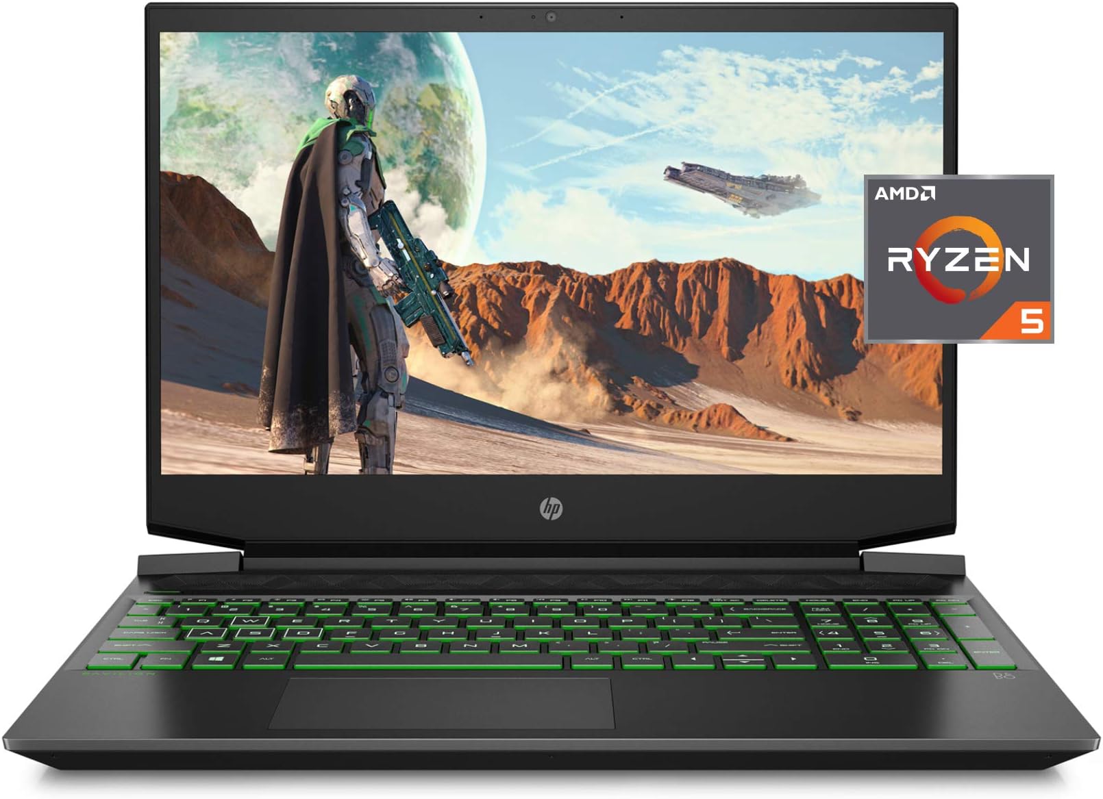 Amazon.com: HP Pavilion Gaming 15-inch Laptop, AMD Ryzen 5 4600H ...