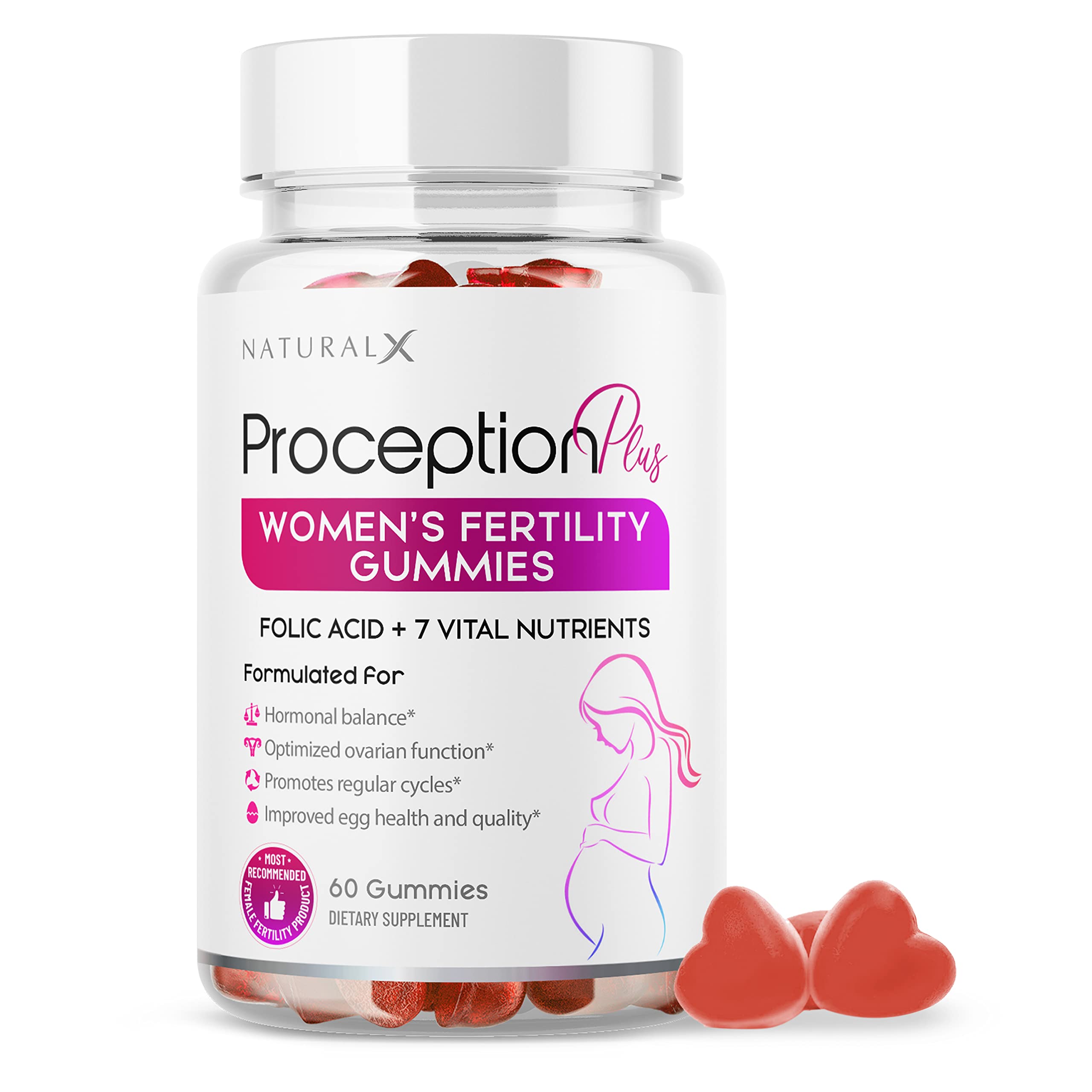 Amazon.com: Fertility Gummies for Women - Myo-Inositol, Folic Acid ...