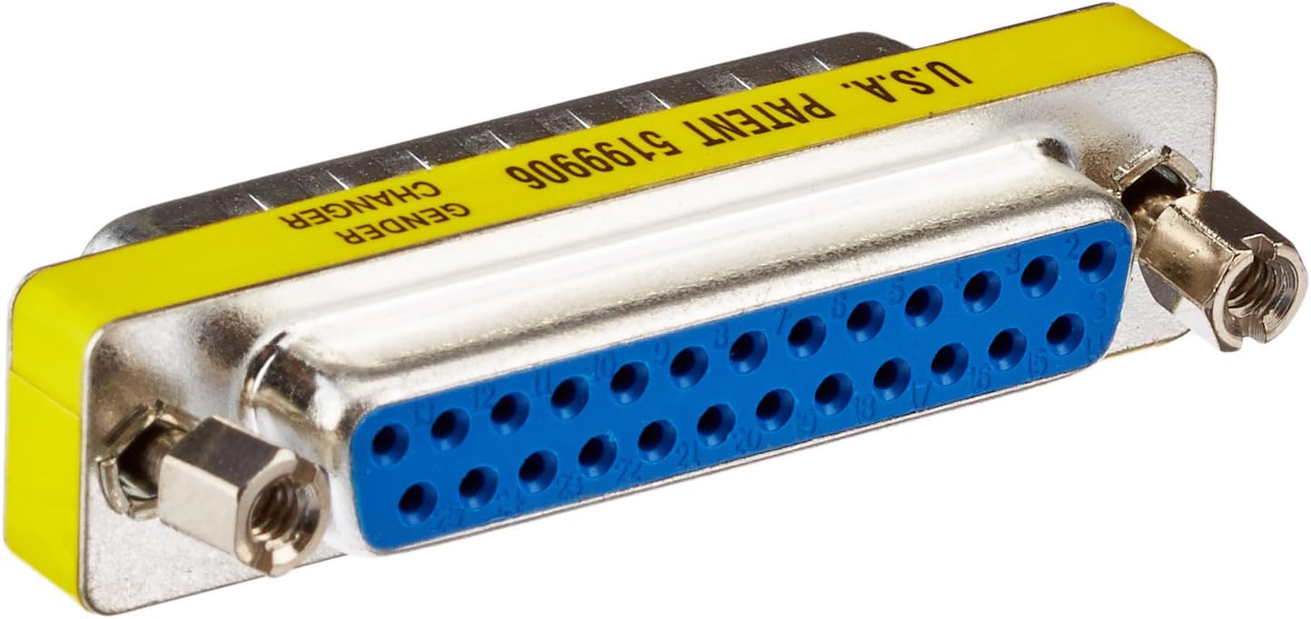 Amazon.com: Serial Mini Coupler, DB25 Male to DB25 Female : Electronics