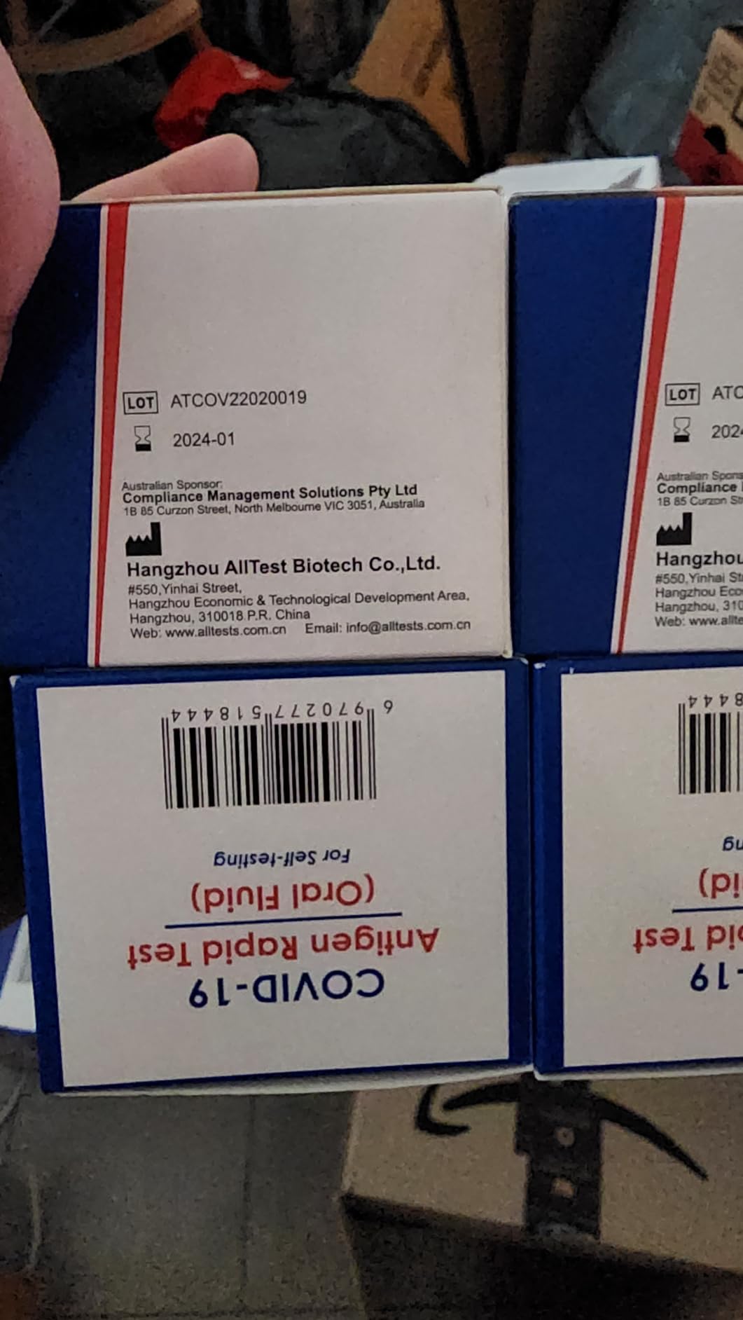 JusChek COVID-19 Rapid Antigen Test (Oral Fluid) – 20 Tests - ARTG ...