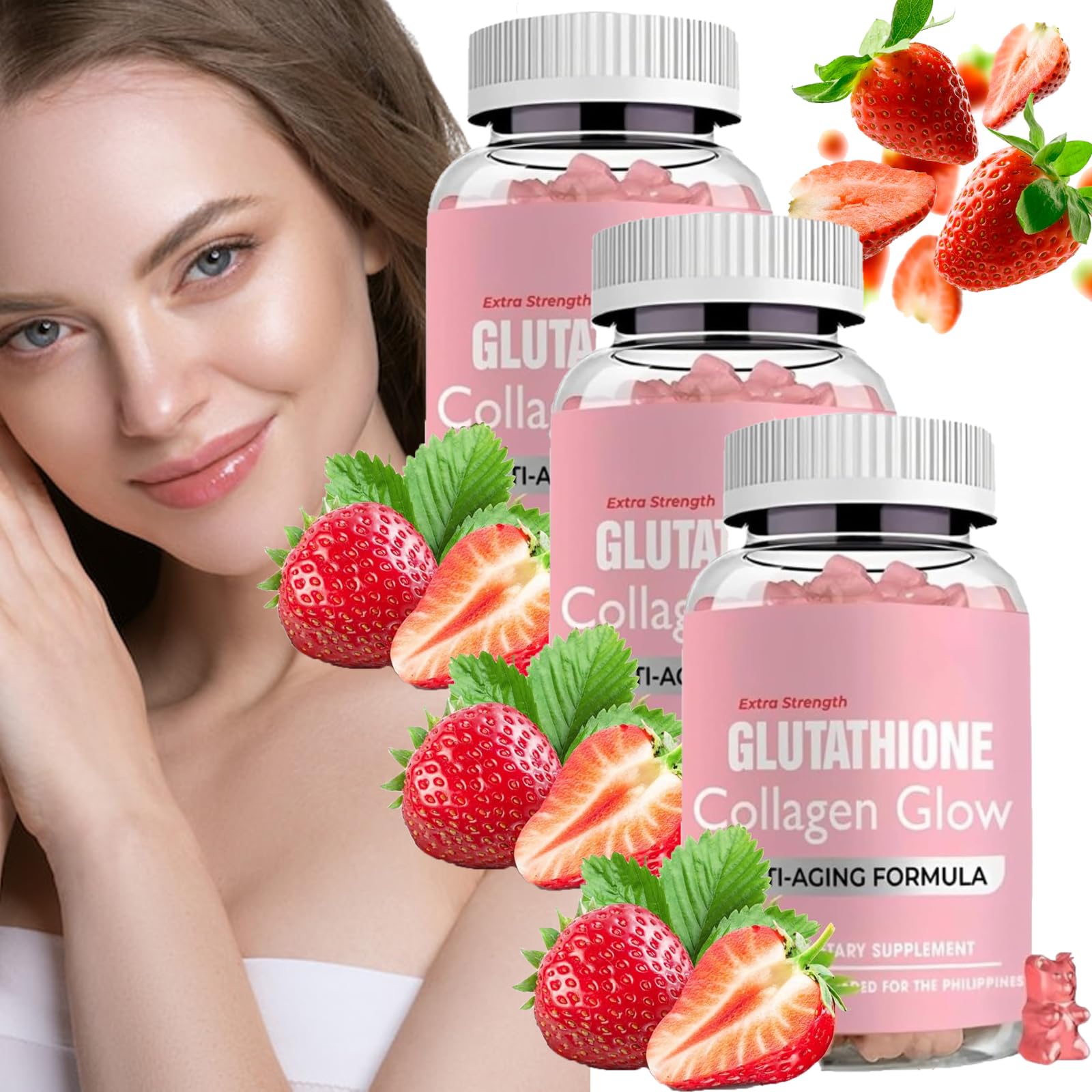 Glutathione Collagen Glow Glutathione Collagen Glow Gummies For Dark ...