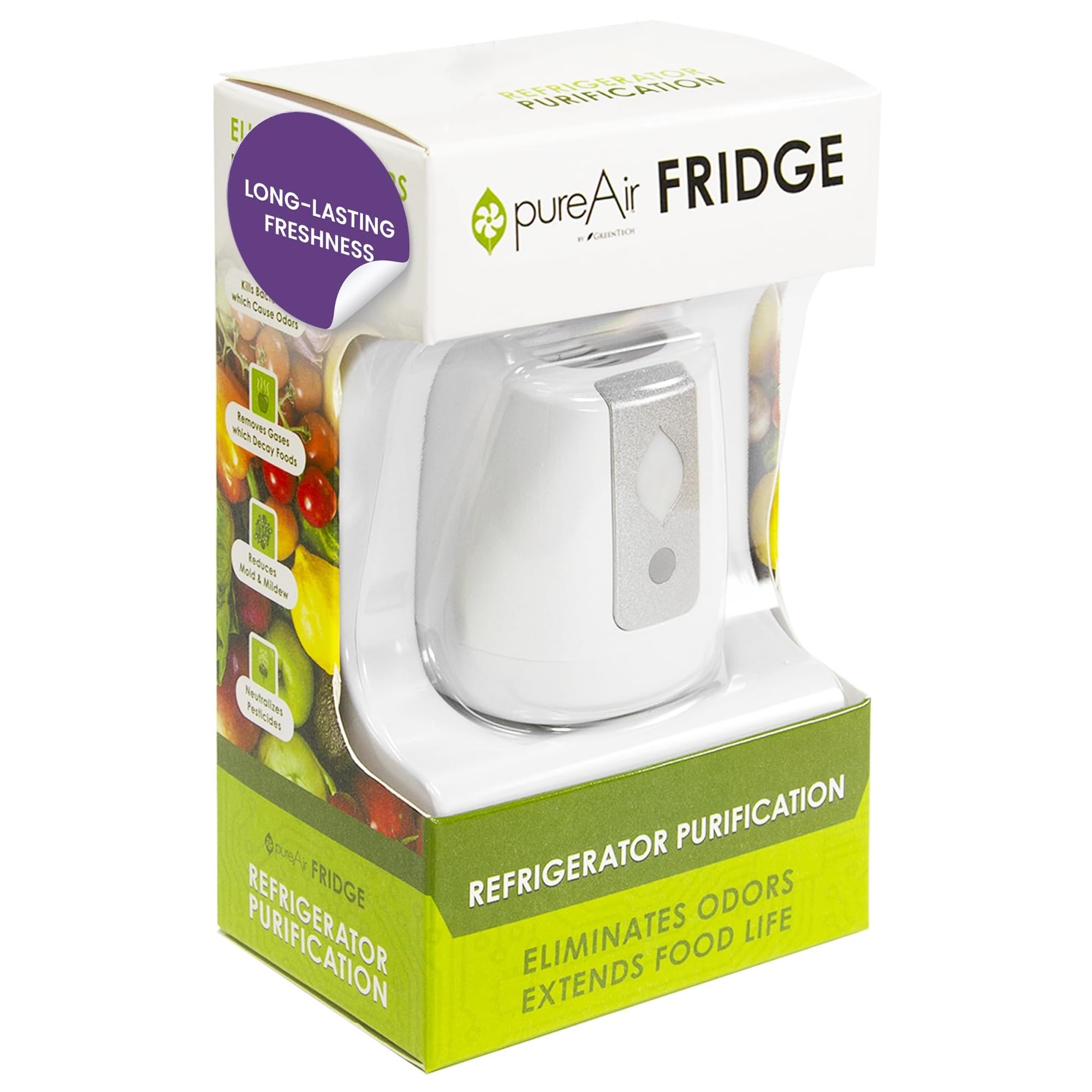 Amazon.com: Greentech Environmental pureAir FRIDGE - Refrigerator Odor ...