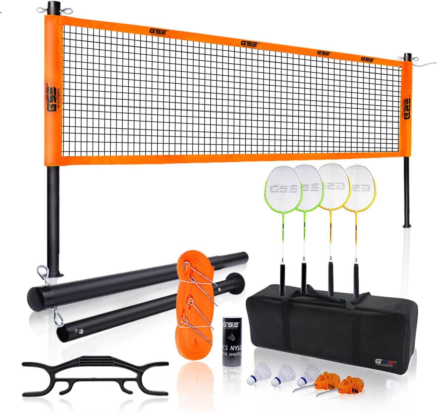 GSE Outdoor Portable Badminton Complete Net Set for Philippines | Ubuy