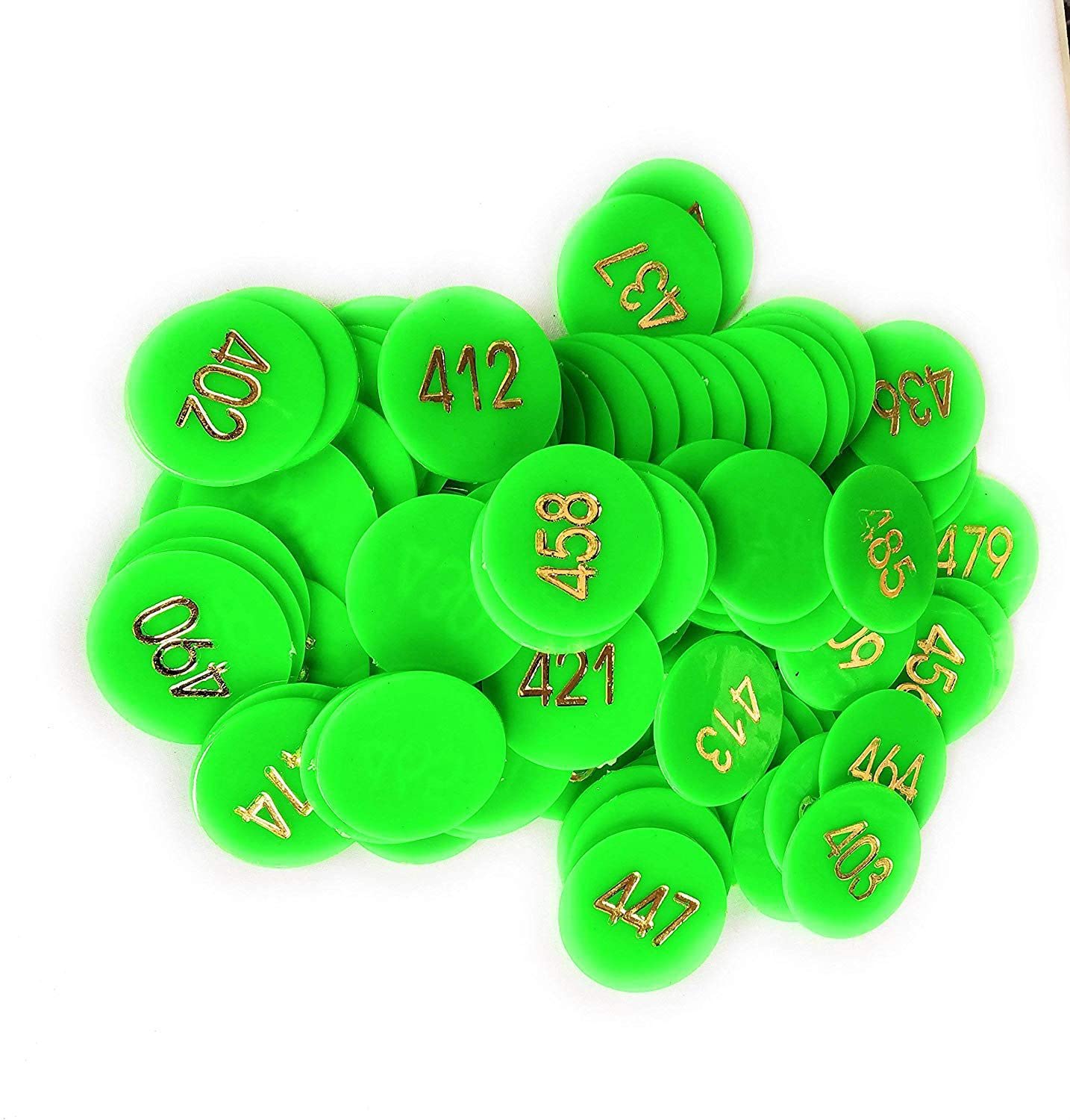 Plastic Numerical Token/Coins Pack of 1 to 100 : Amazon.in: Toys & Games