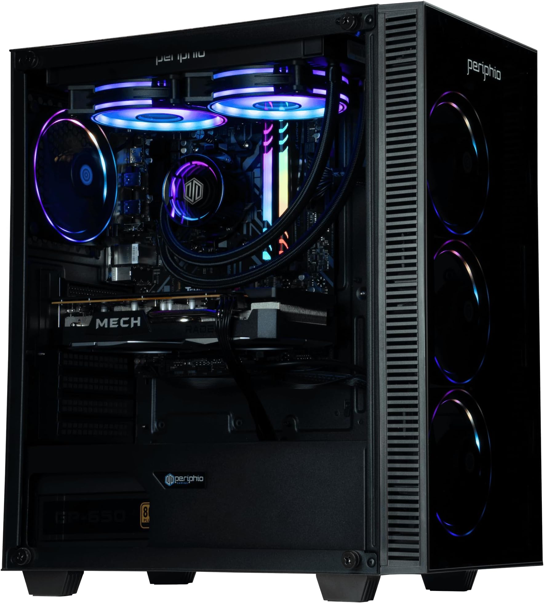 Amazon.com: Periphio Nova Prebuilt Gaming PC - VR Ready, Liquid Cooled ...