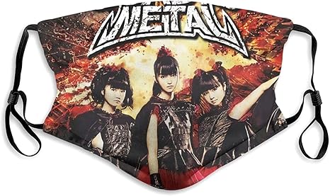 Babymetal Unisex Fashion Mask, Adjustable and Reusable Breathable Dust ...