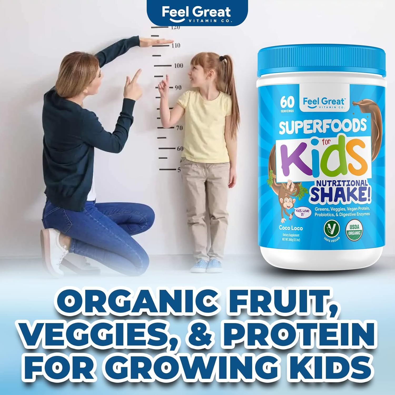 Buy Superfoods for Kids by Feel Great Vitamin Co. | Nutritional Protein ...