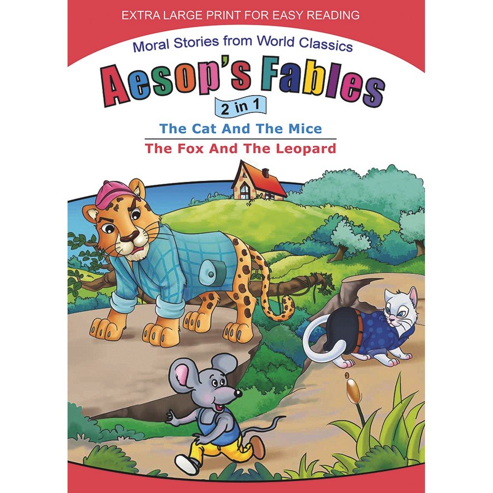 The Cat and the Mice / The Fox and the Leopard: Aesops Fable : Shree ...