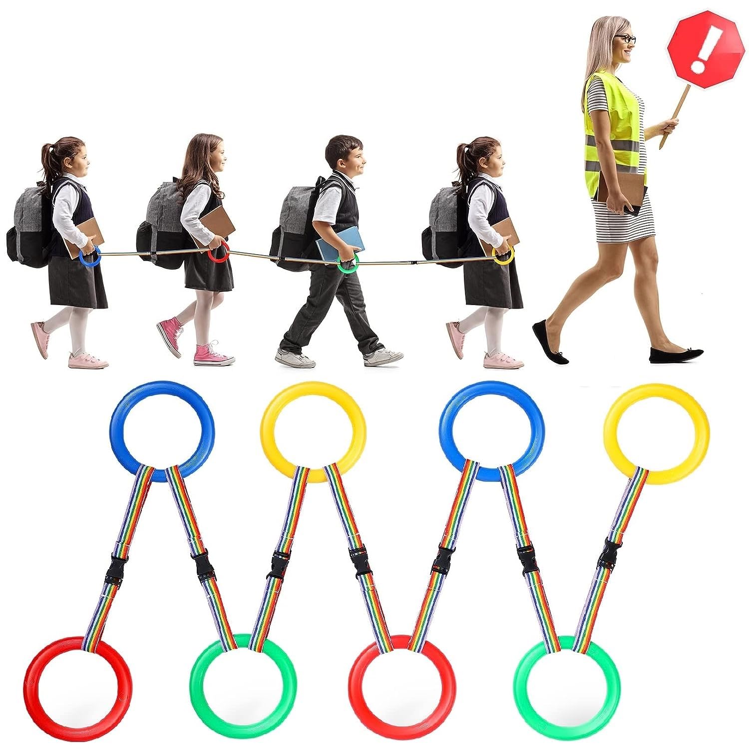 Amazon.com: WALDOR 16 Pcs Toddlers Walking Ropes Preschool Walking Rope ...