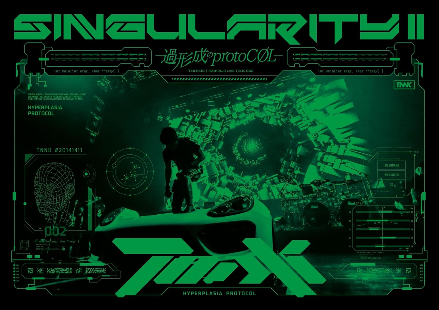 Amazon.co.jp: 【Amazon.co.jp限定】TAKANORI NISHIKAWA LIVE TOUR 002 ”SINGularity Ⅱ -過形成のprotoCOL ...