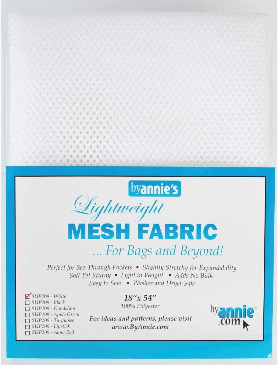 Amazon.com: By Annie Lightweight Natural Mesh Fabric LTWT 18x54, 54 ...