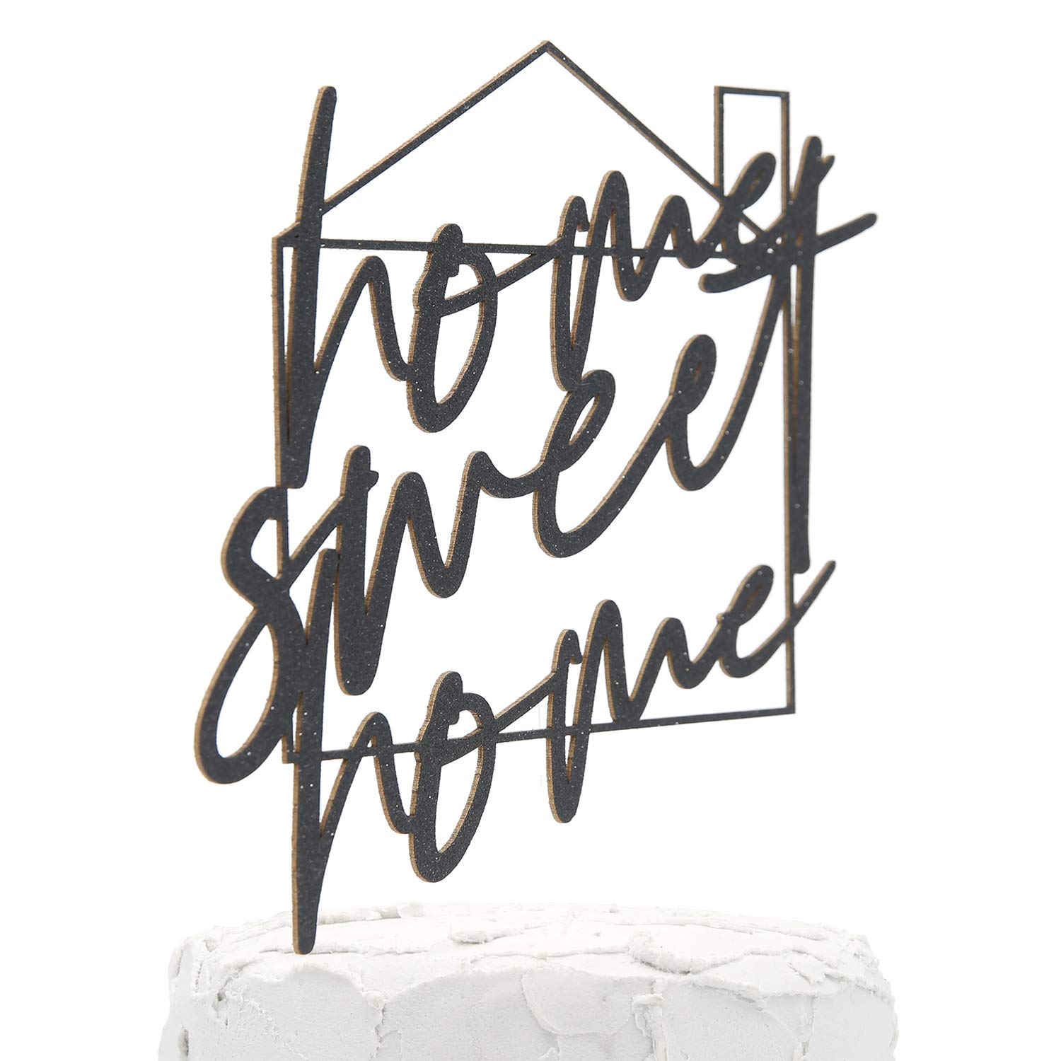 Amazon.com: NANASUKO Housewarming Cake Topper - home sweet home - with ...