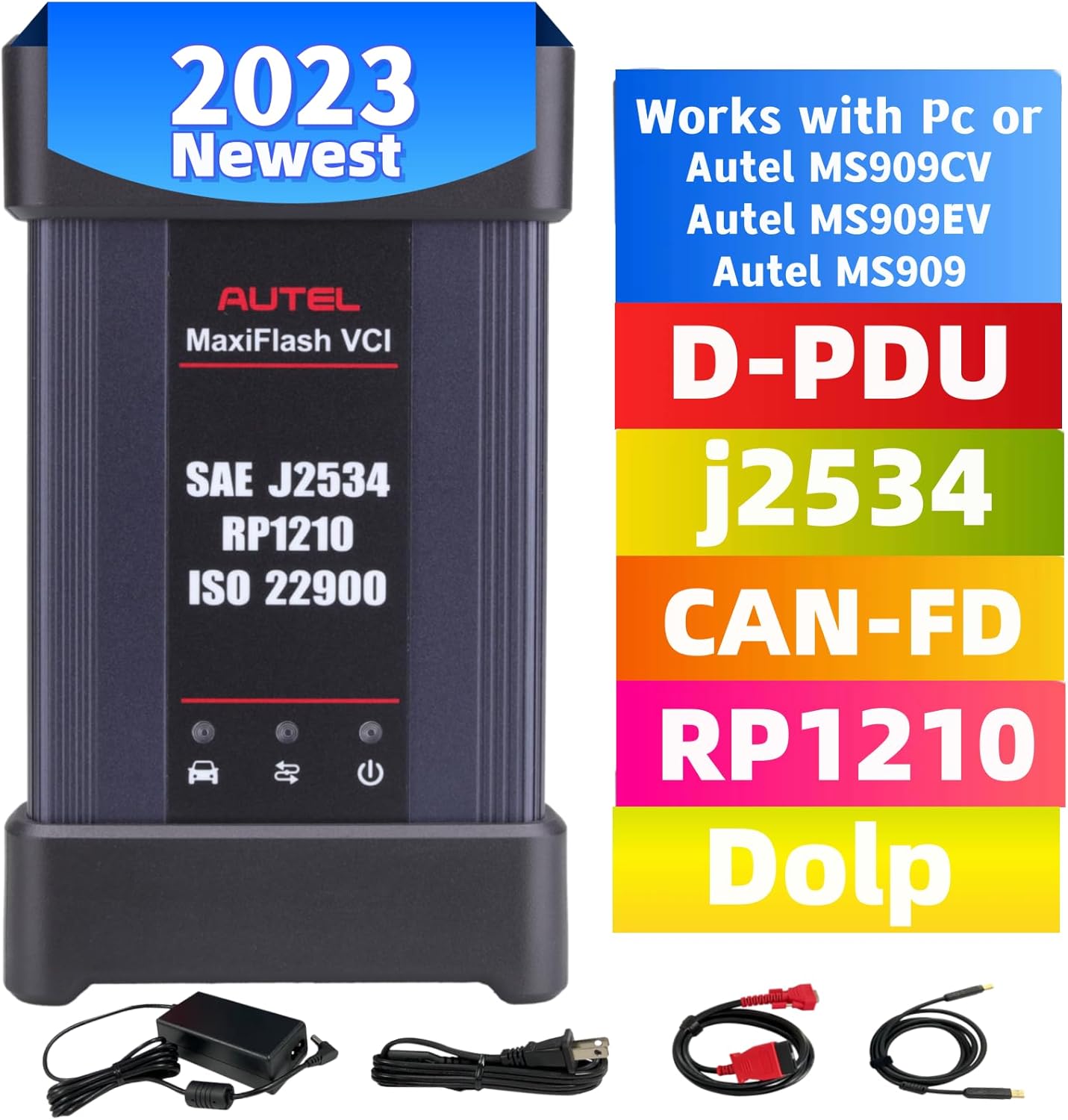 Amazon.com: Autel MaxiFlash VCI Kit Vehicle Communication Interface ...
