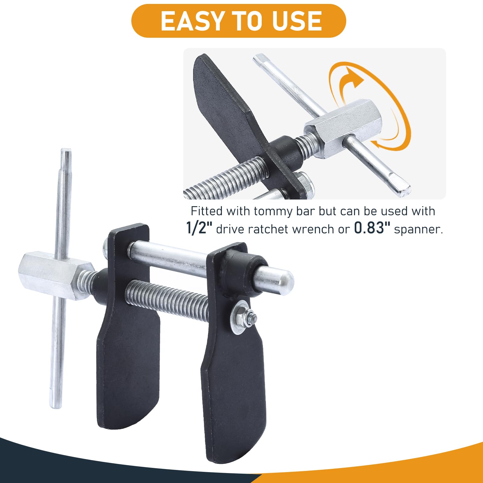 Snapklik.com : Disc Brake Pad Installation Spreader Caliper Piston ...