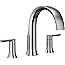 Moen 4902 Two-Handle Roman Tub Faucet, Chrome - Double Handle Utility ...