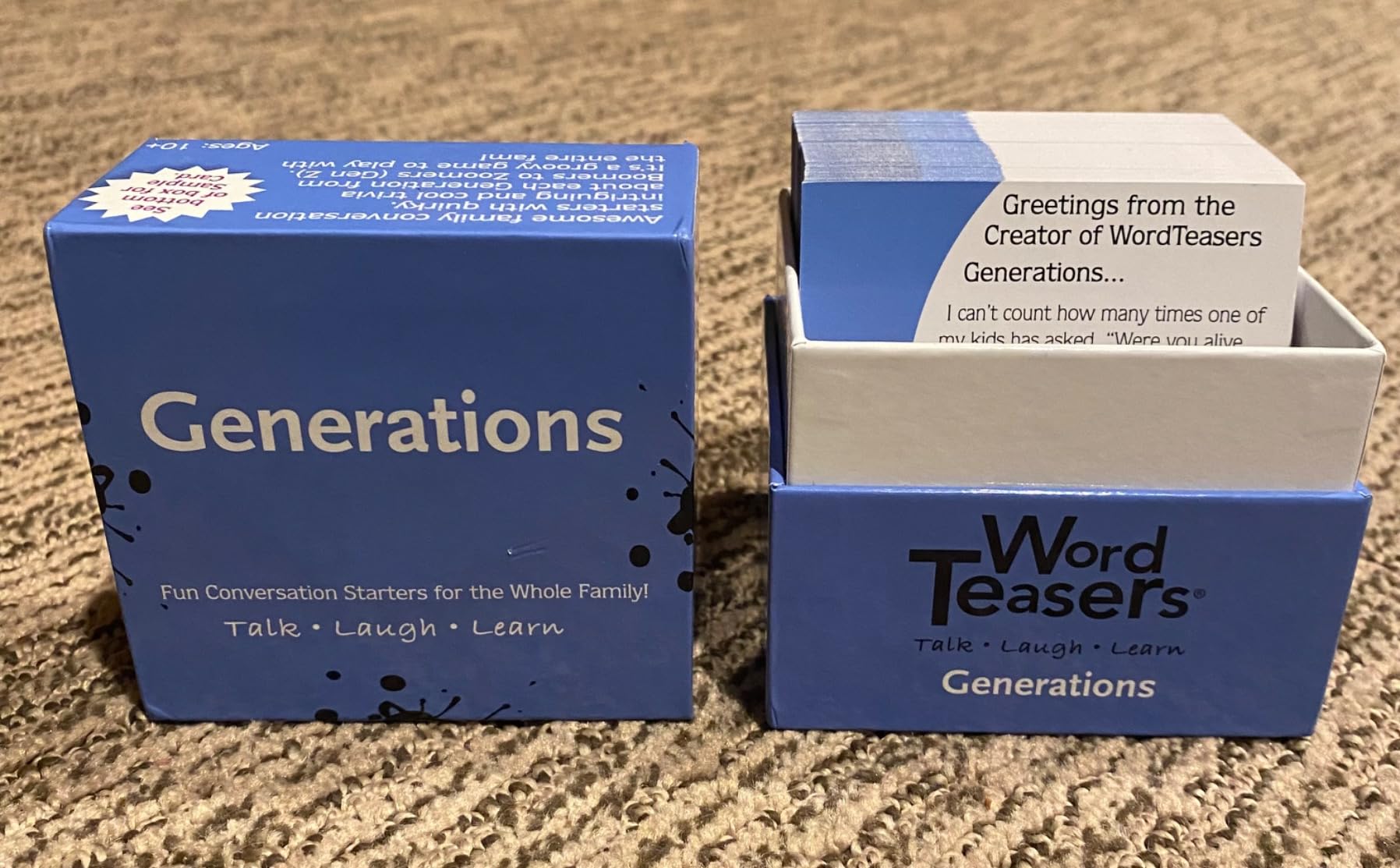 Amazon.com: ? WORD TEASERS Generations - Trivia Game for Family Game ...