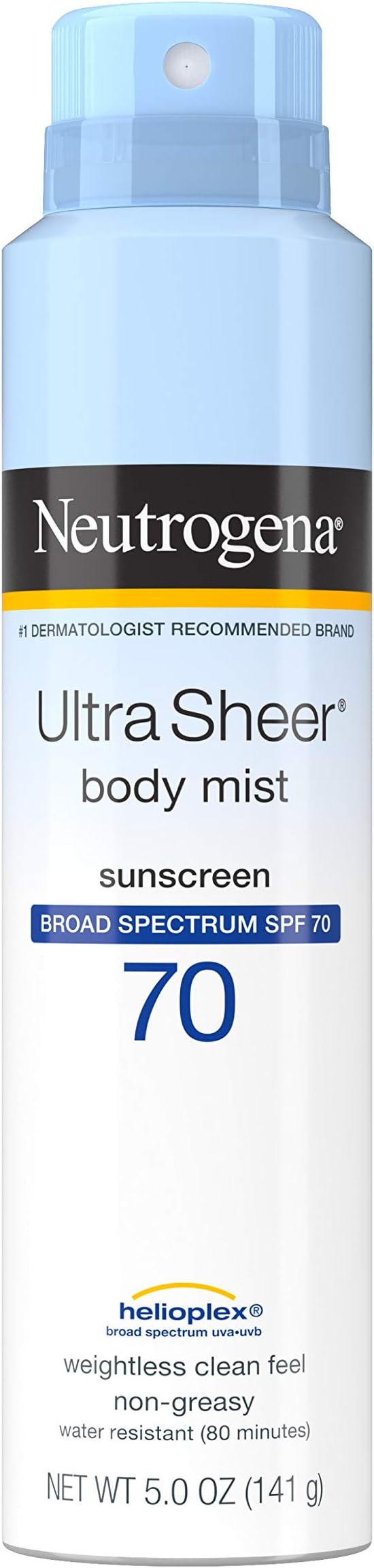 Amazon.com : Neutrogena Ultra Sheer Body Mist Fullreach Sunscreen Spray ...