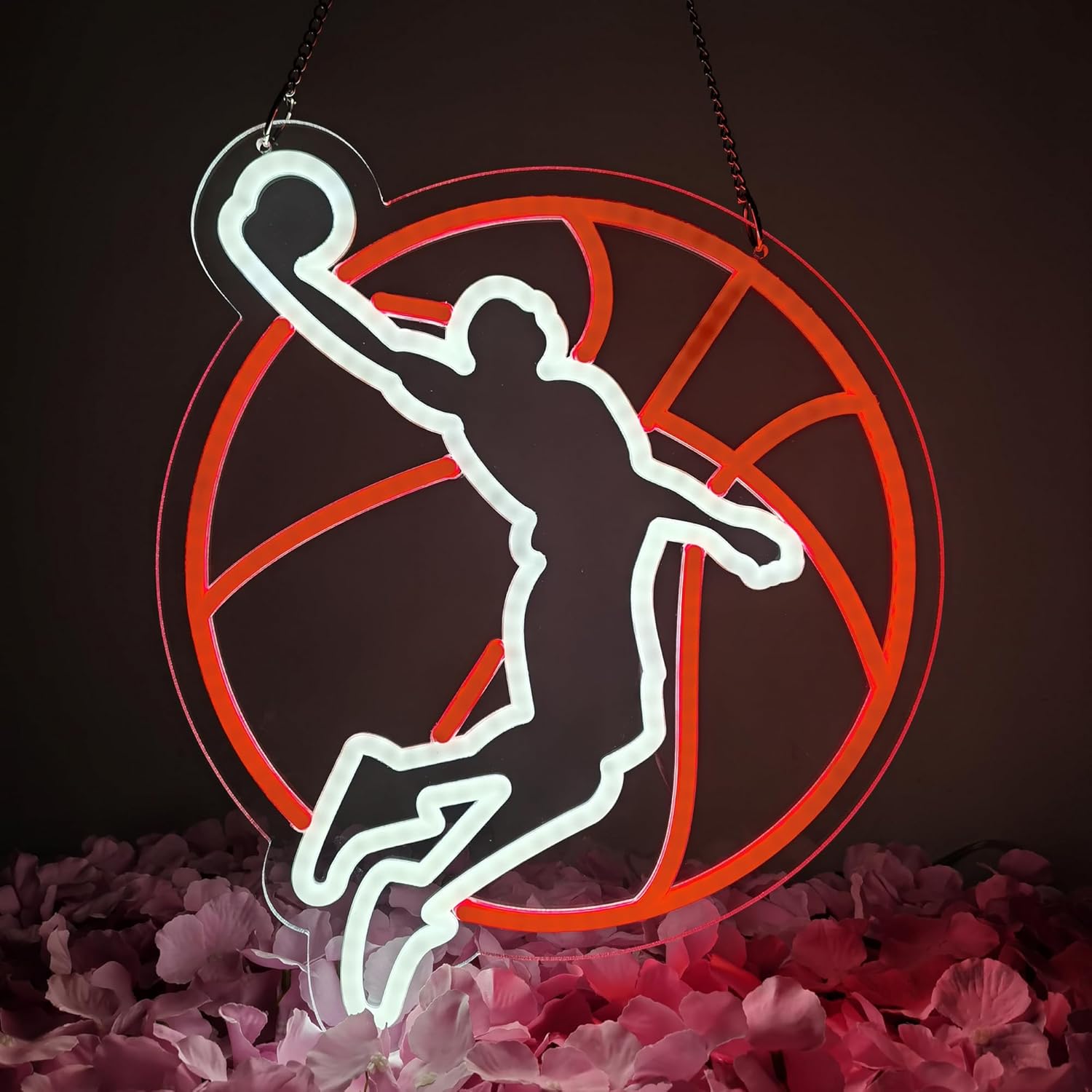 Basketball Neon Sign Night light for Bar Club Bedroom Hotel Pub Cafe ...