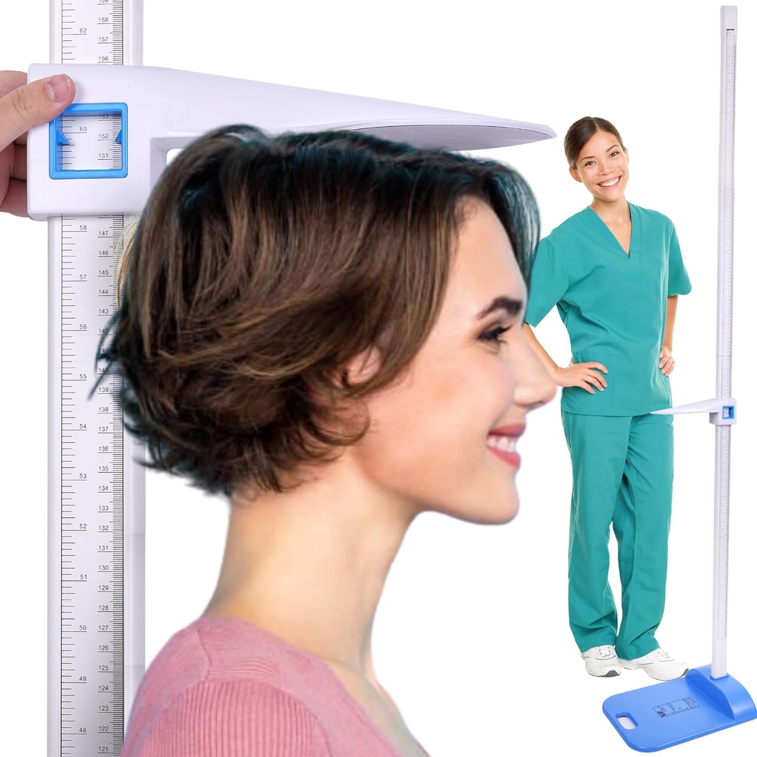 VITALBEST Stadiometer, Portable Height Measurement for Adults, Medical ...