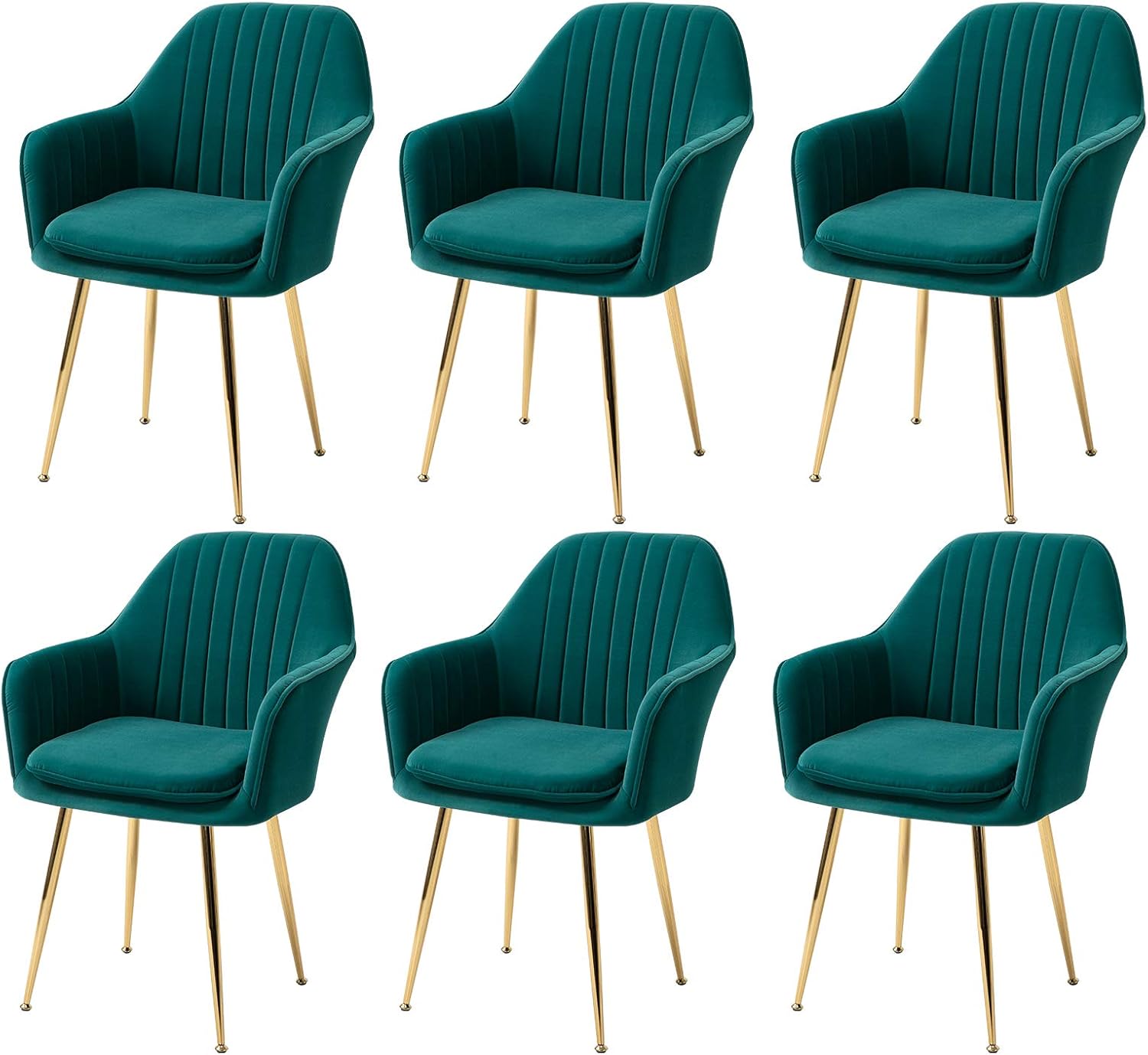 Amazon.com - AVAWING Modern Living Dining Room Accent Arm Chairs Set of ...