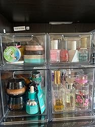 Amazon.com: ImpiriLux Stackable Kitchen and Bathroom Drawer Organizer ...