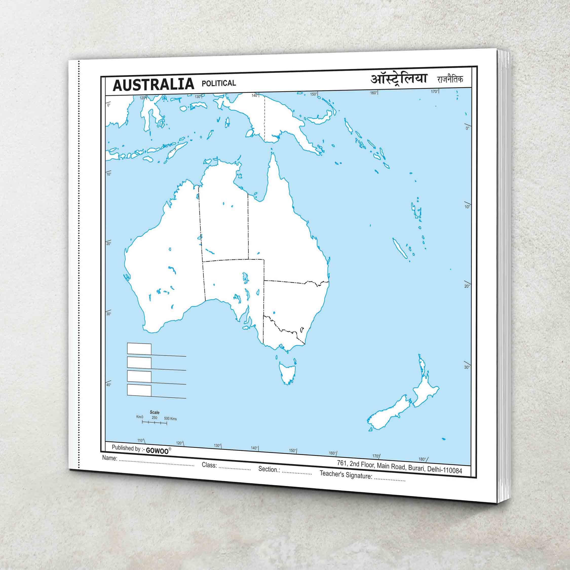 Buy SMALL - 100 AUSTRALIA POLITICAL OUTLINE FOR SCHOOL|Political ...
