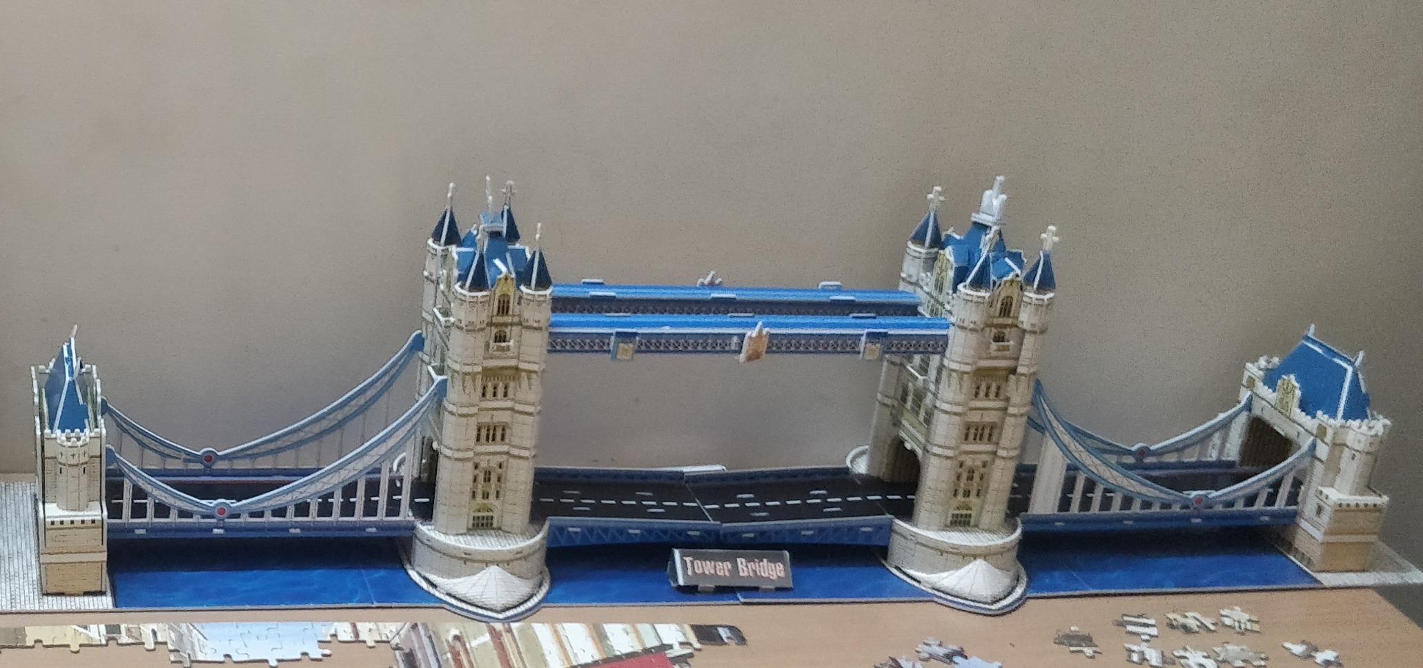 CubicFun National Geographic -Tower Bridge 3D Puzzle : Amazon.in: Toys ...