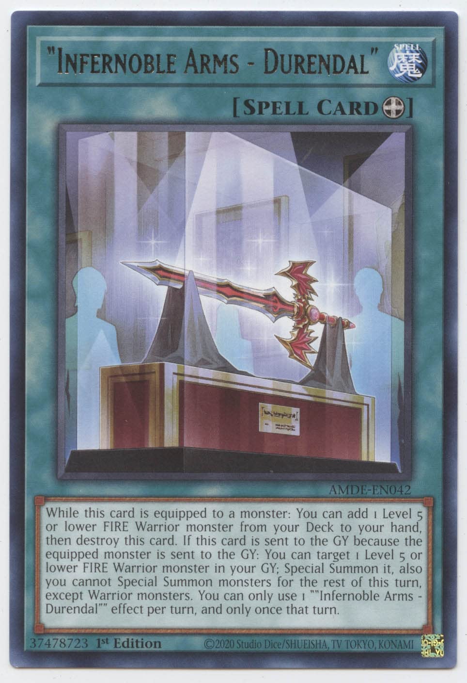Amazon.com: Infernoble Arms - Durendal - AMDE-EN042 - Rare - 1st ...