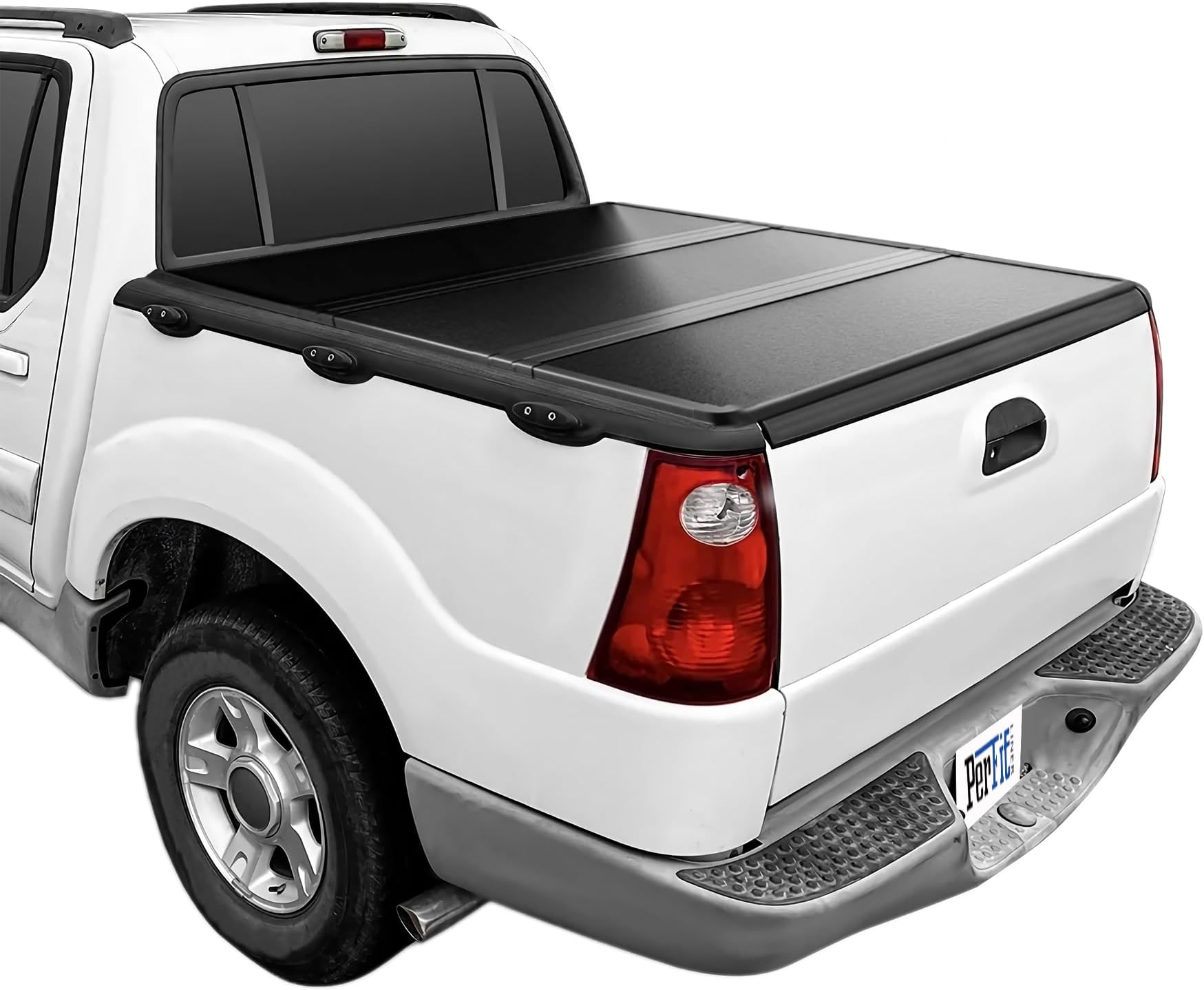 Amazon.com: Perfit Liner 4.2 FT (50") Bed FRP Hard Tri-Fold Tonneau ...