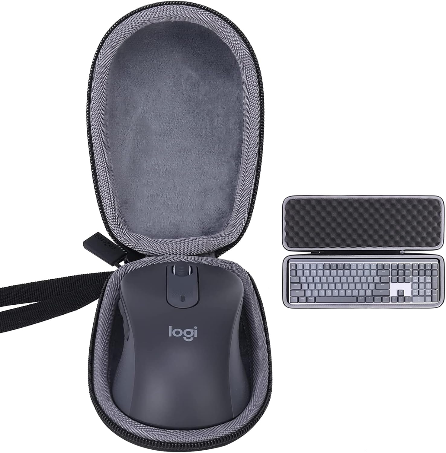 Amazon.com: Hard Case for Logitech M650L Mouse + MX Mechanical Keyboard ...