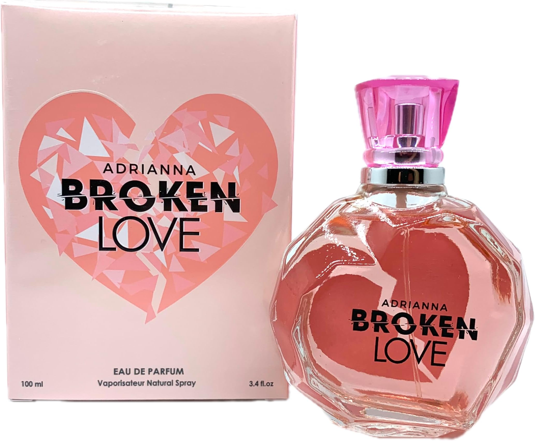 Amazon.com : Adrianna Broken Love Women's Cologne 3.4 Fl. Oz. Eau de Parfum Spray : Beauty ...