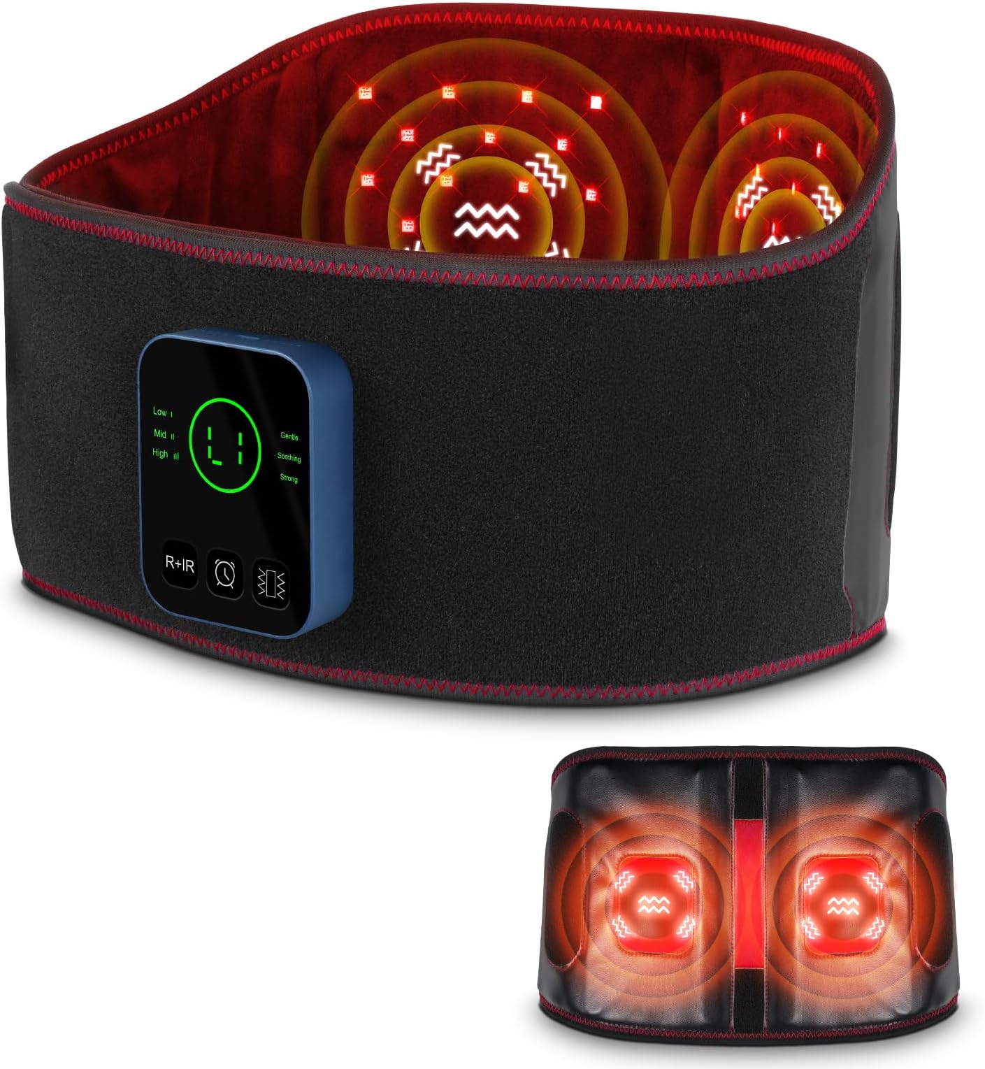 Amazon.com: Cordless Red Light Therapy Belt for Body, Portable Infrared ...