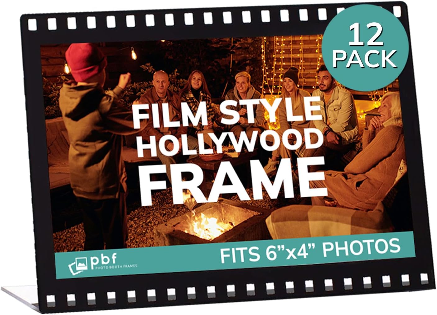 Amazon.com - pbf 6x4 Acrylic Sign Holder | Horizontal Stand Up Slanted ...