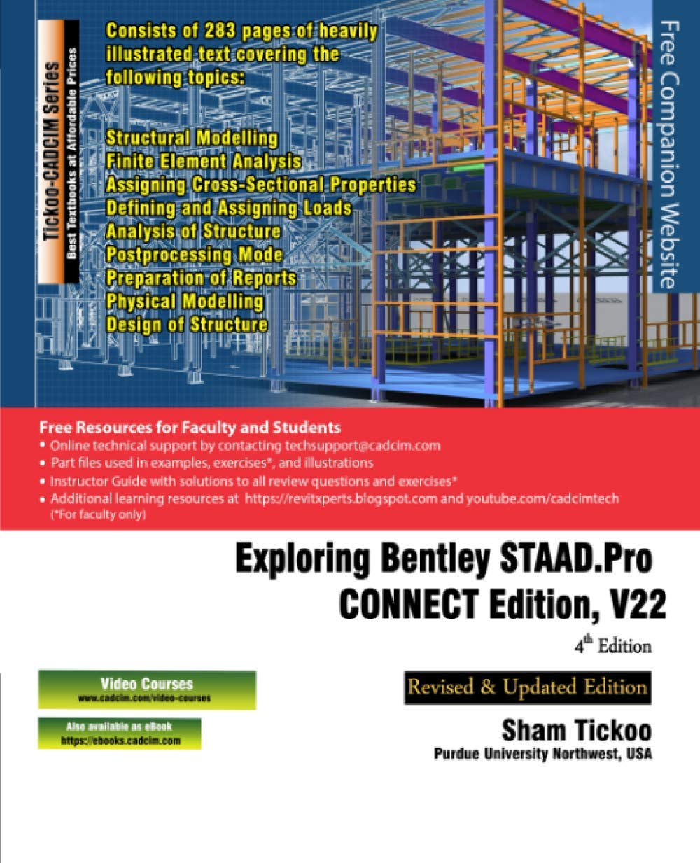 Exploring Bentley STAAD.Pro CONNECT Edition, V22, 4th Edition : Buy ...