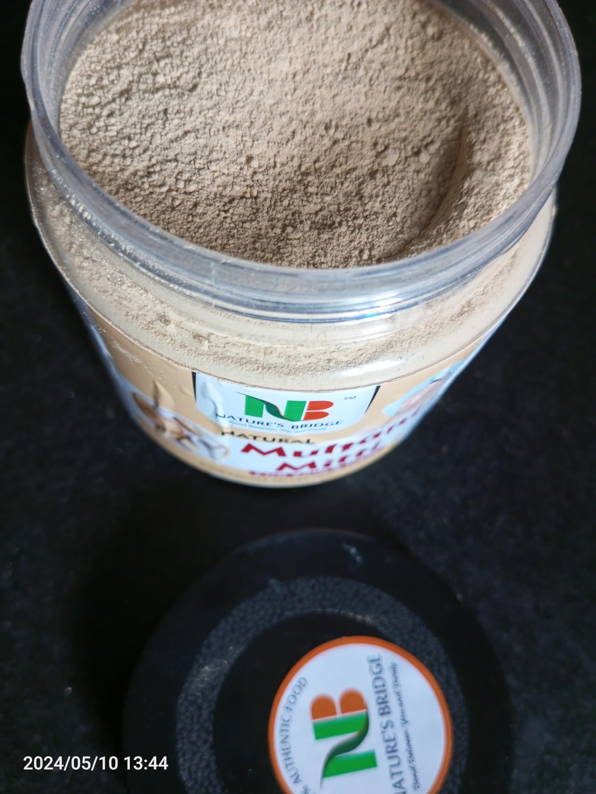 Nature's Bridge Organic Pure Multani Mitti Powder (Fuller's Earth) Skin ...