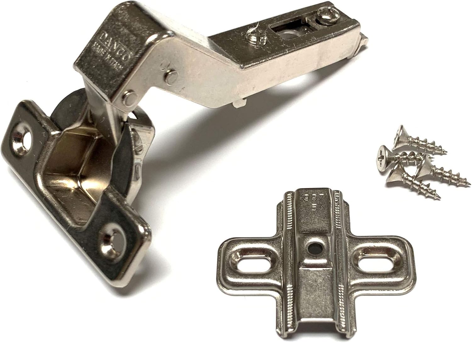 45 Degree Corner Hinge in Nickel - 4 Pack - Amazon.com