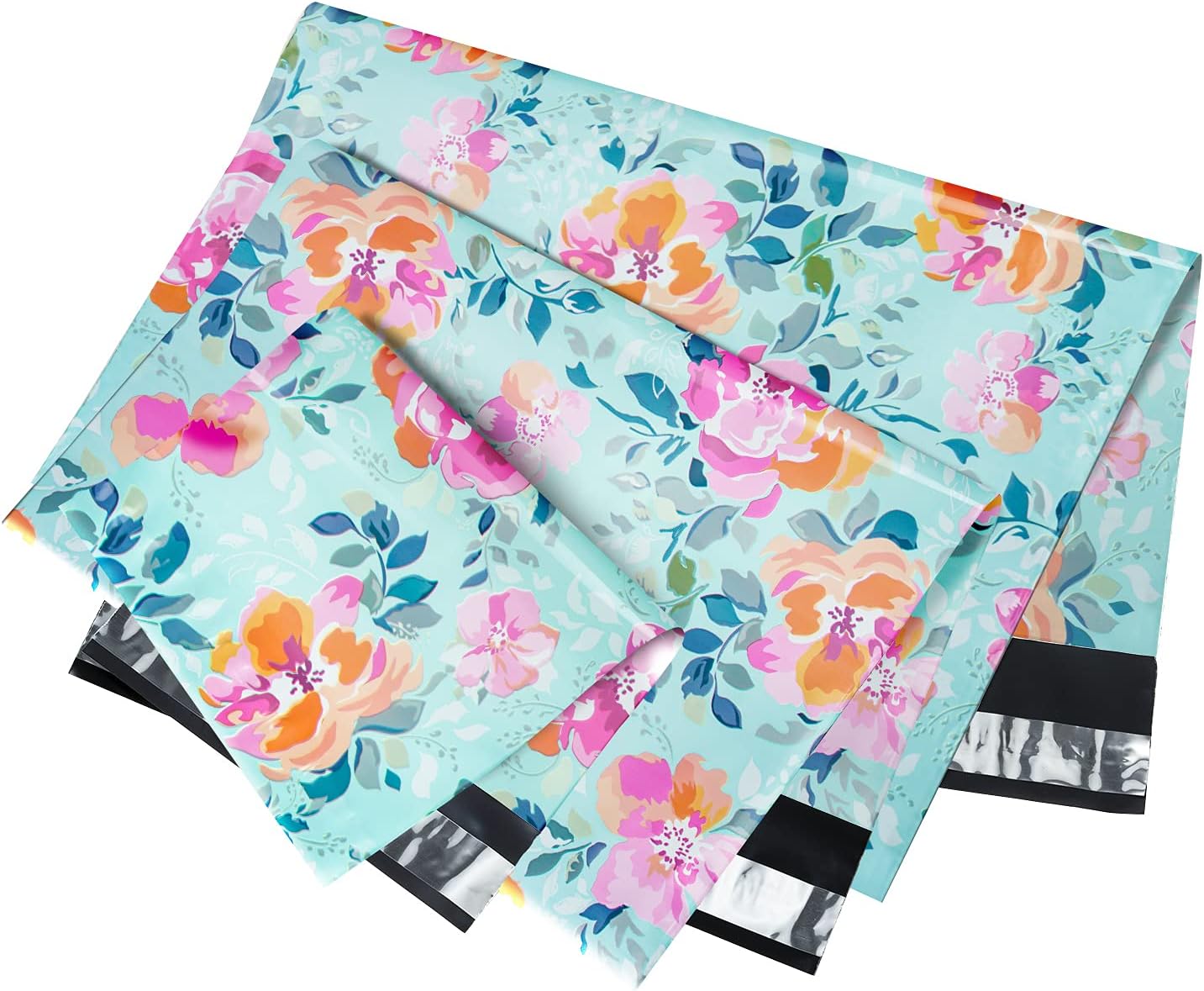 Amazon.com : Designer Poly Mailers 10x13 : Watermelon, Citrus, Pink ...