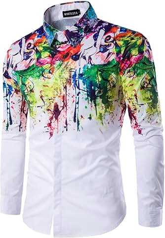 Amazon.com: colorful dress shirts for men