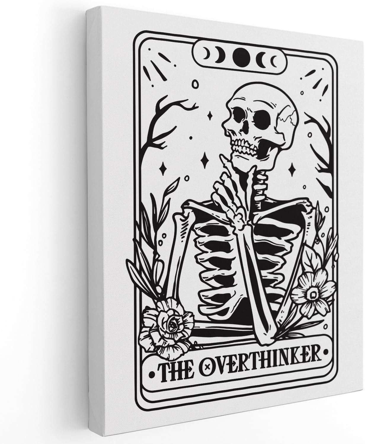 Amazon.com: APJYM The Overthinker Tarot Card Wall Decor, Gothic Goth ...