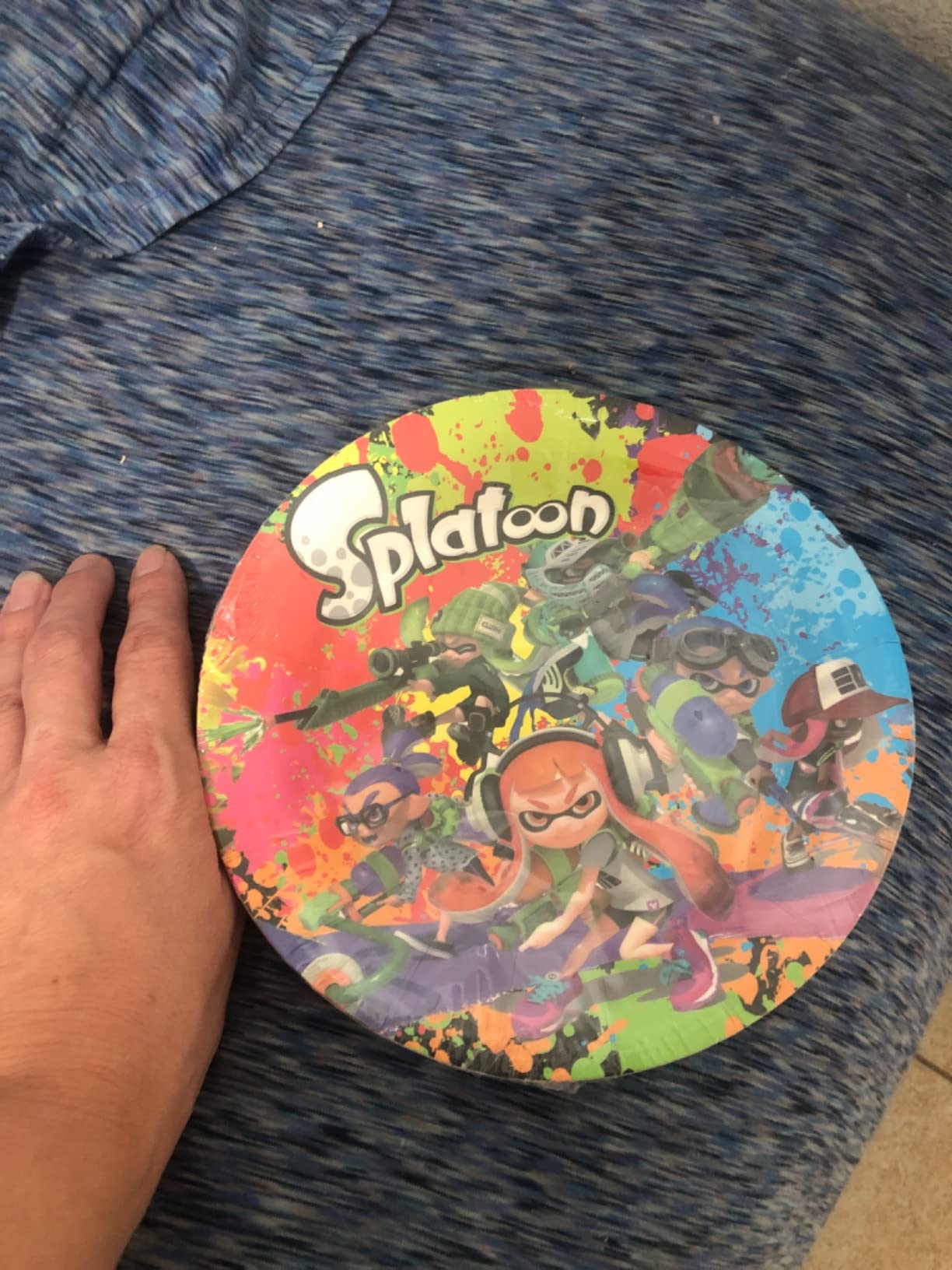 Amazon.com: Splatoon Party Supplies Decorations Birthday Plates Cake ...