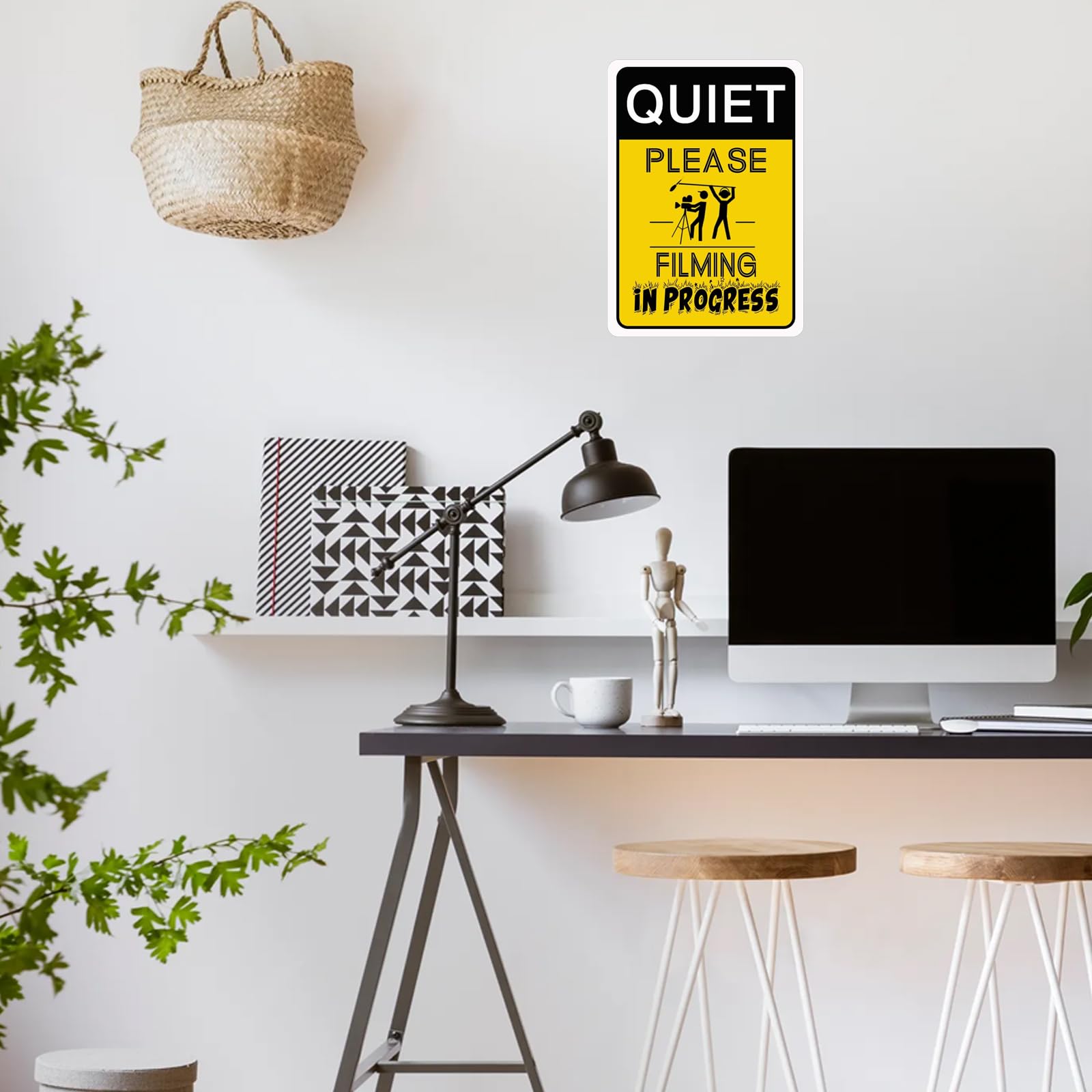 Quiet Please Filming In Progress Collapsible Sign Issue 158 | Monocle