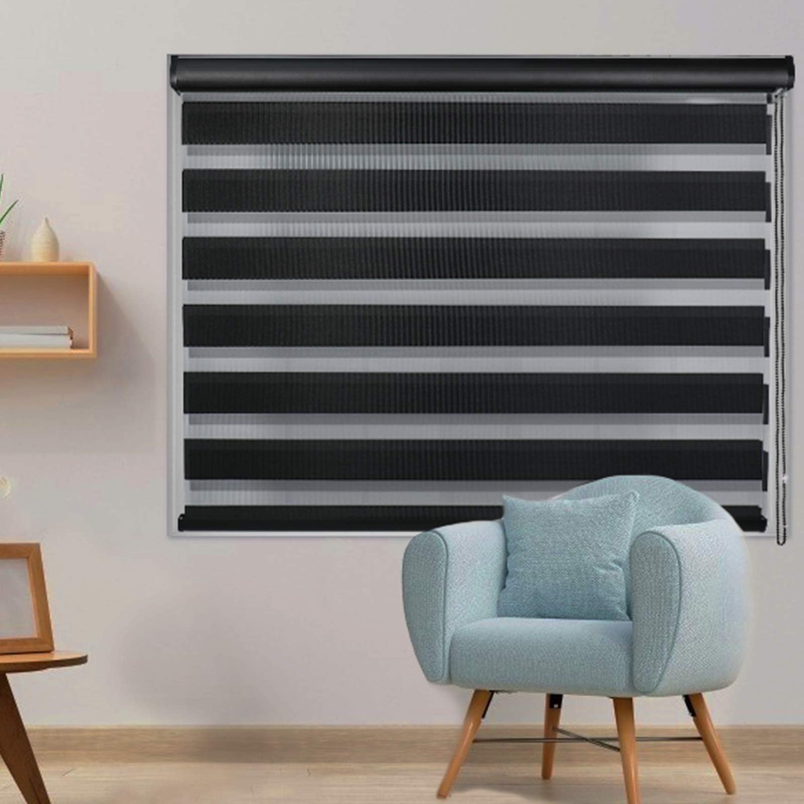 Amazon.com: SUNFREE Zebra Blinds Dual Roller Shades for Windows, Zebra ...
