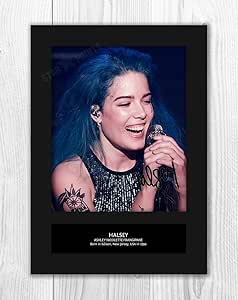 Amazon.com: Halsey 1 MT - Signed Autograph Reproduction Photo A4 Print ...