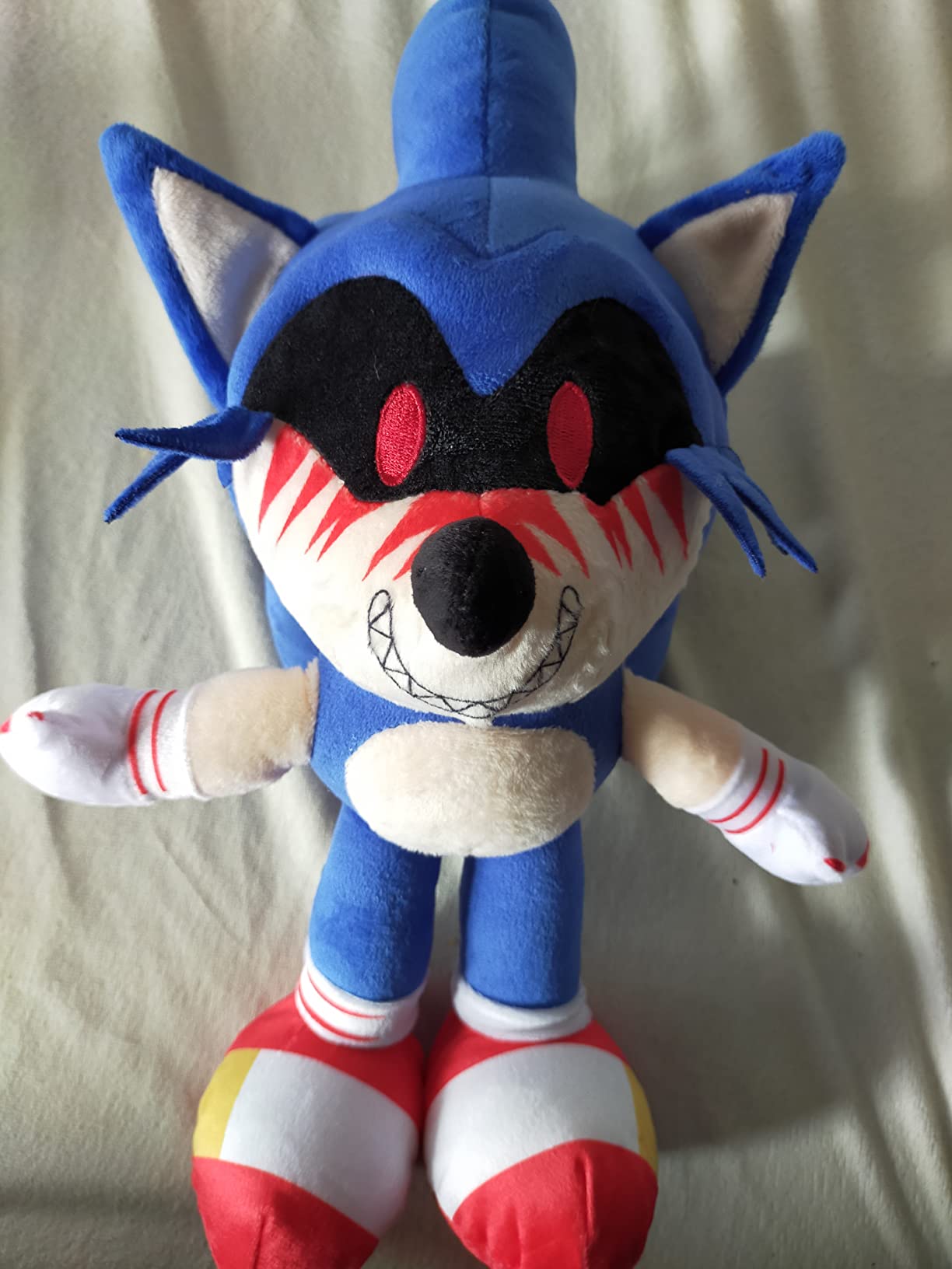 Amazon.co.jp: 14.6 Inch Sonic.exe Plush Toy, Dark and Blood Sonic Plush ...